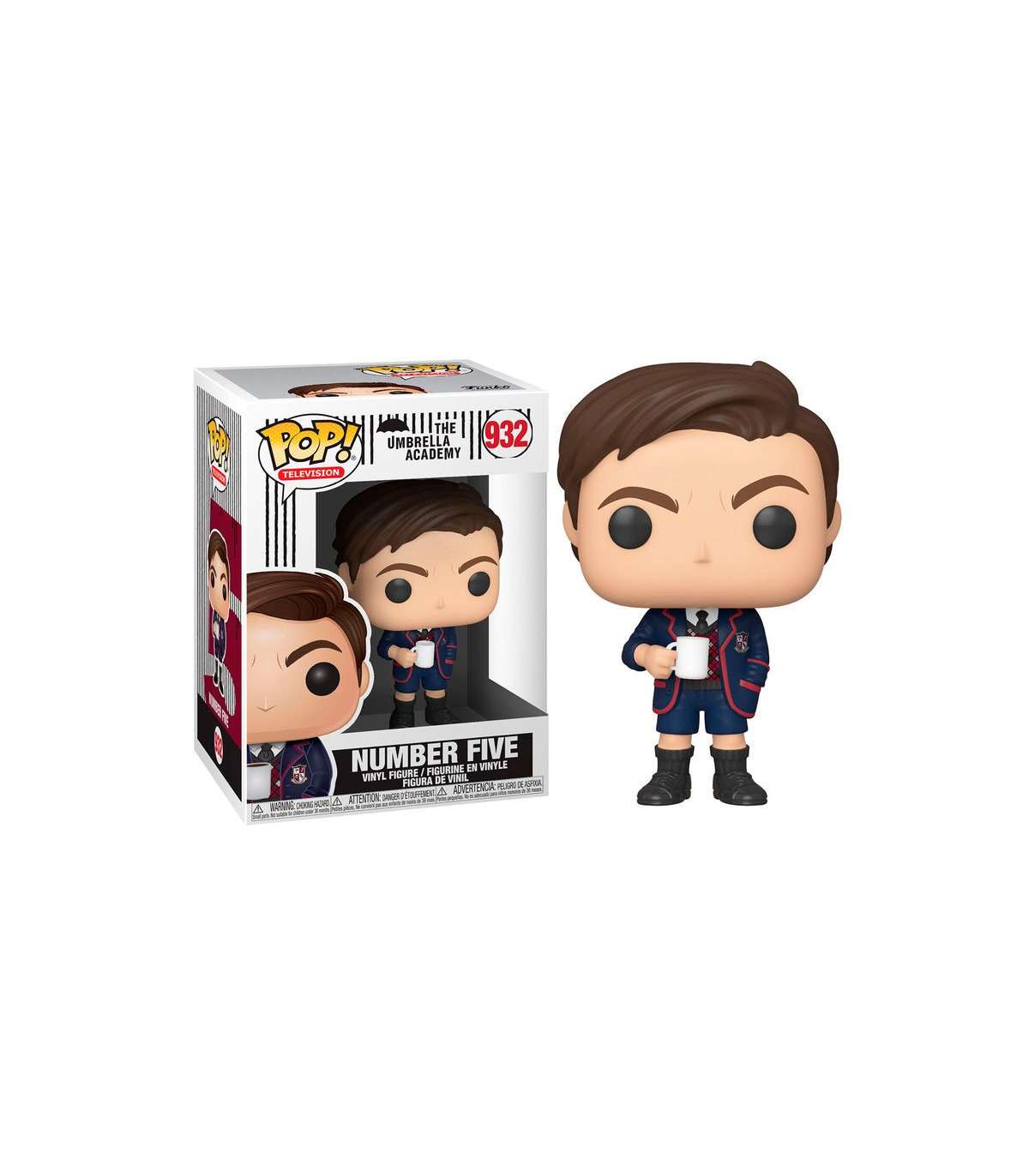 932 THE UMBRELLA ACADEMY FUNKO POP NUMBER FIVE